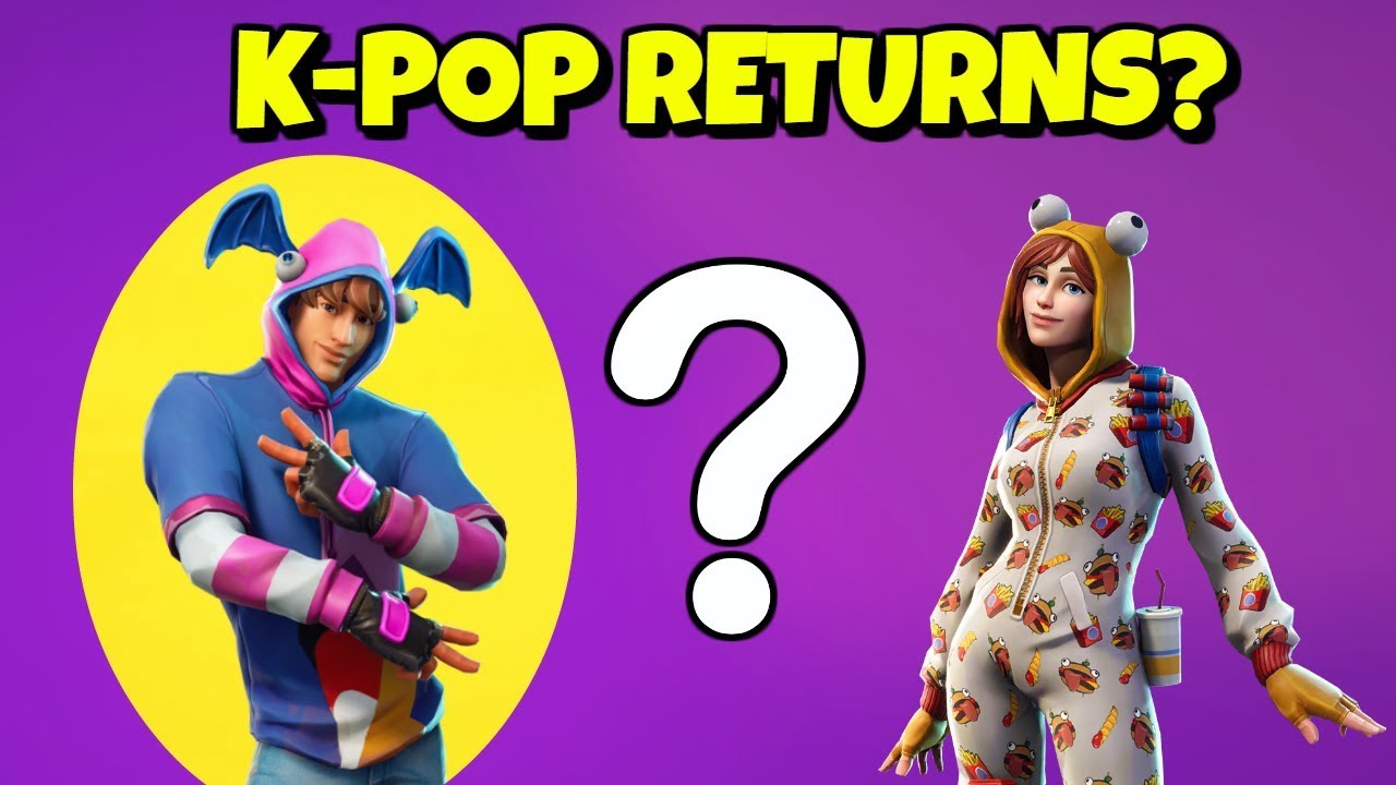 Where is the K-POP SKIN in Fortnite? - YouTube