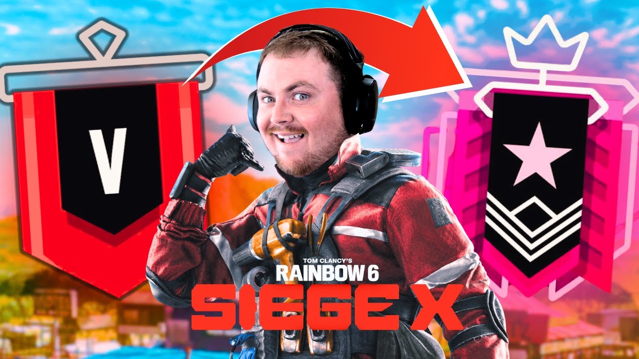 COPPER to CHAMPION RANKED R6 Siege X Speedrun! (Currently Bronze 3 ...