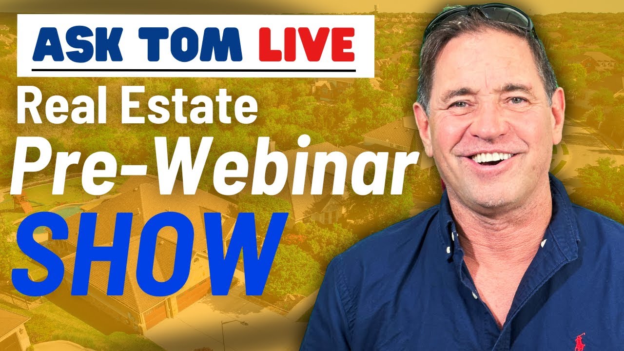 Ask Tom Live | Tonight's Pre-Webinar Show - YouTube