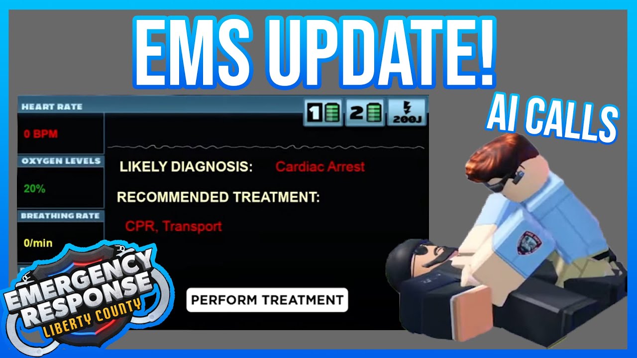 NEW EMS UPDATE IN ERLC! (Emergency Response Liberty County) - YouTube
