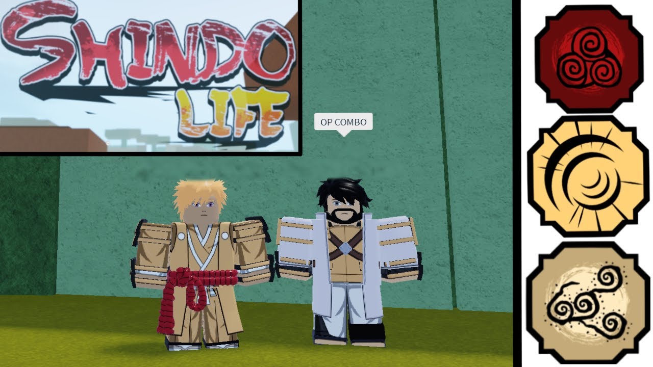 Insane Shindo Life Combo | Wood - Byakugan - Sand - YouTube