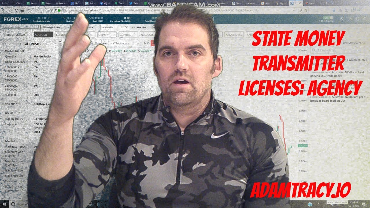 Adam Tracy Explains State Money Transmitter License Agency - YouTube