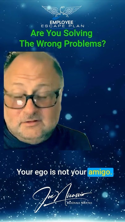 Are you solving the wrong problems? - YouTube