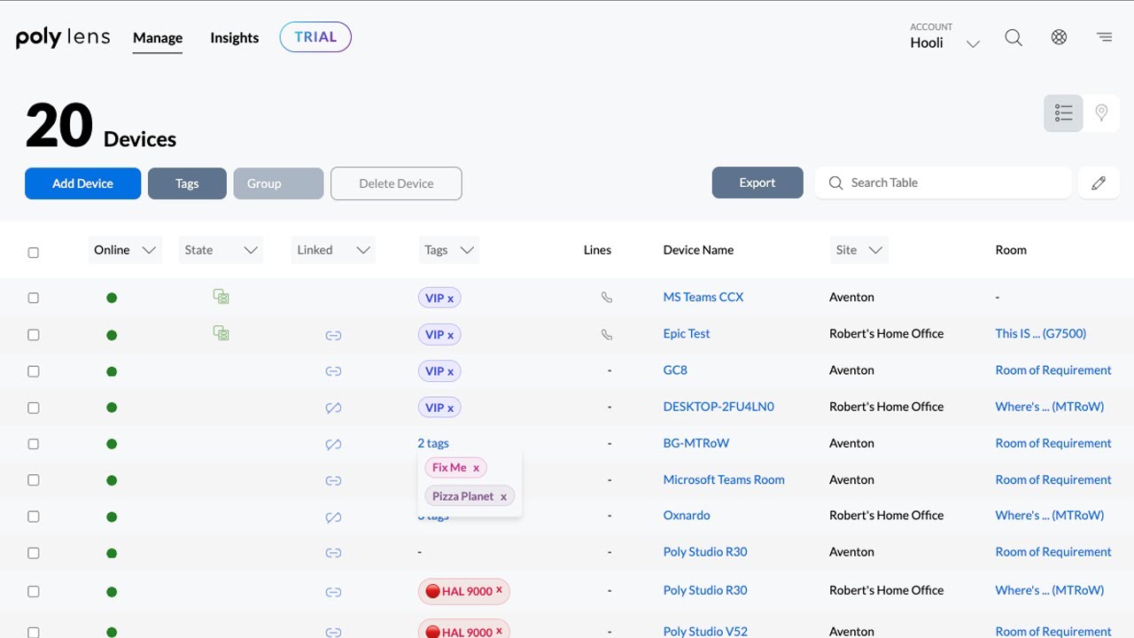 Controla y administra tus barras de vídeo Poly y códecs Android con ...