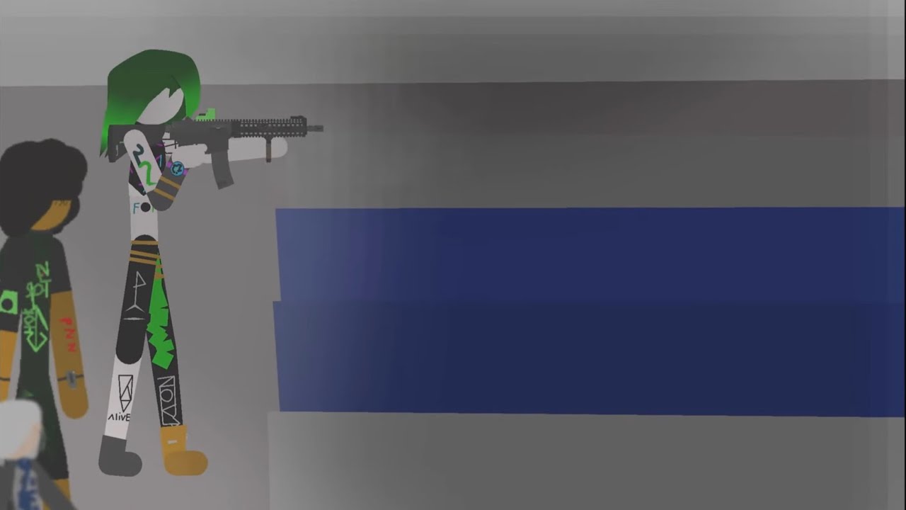 Stick nodes shooting range gun test - YouTube