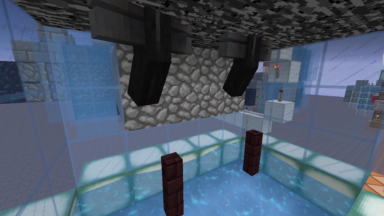 Minecraft|Simple Automatic Cobblestone Farms - YouTube