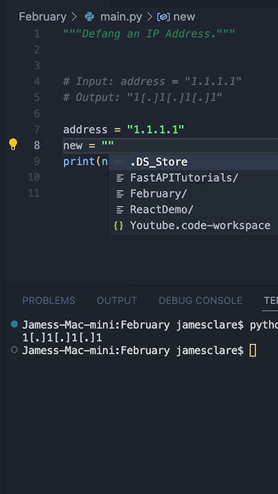 Python 3 | The Easiest Leetcode problem ever? #python3 #coding #leetcode - YouTube