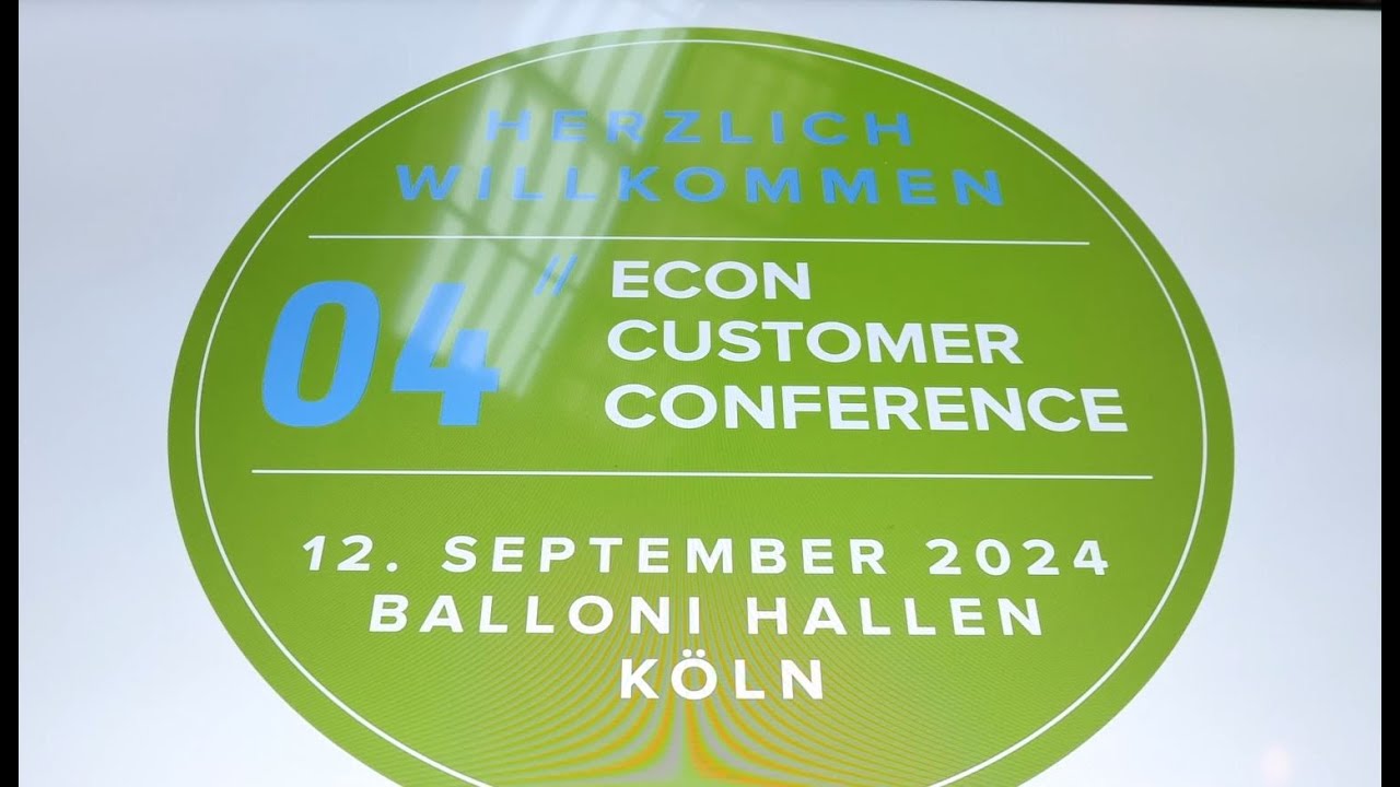 4. ECON Customer Conference, 12. September 2024 - YouTube