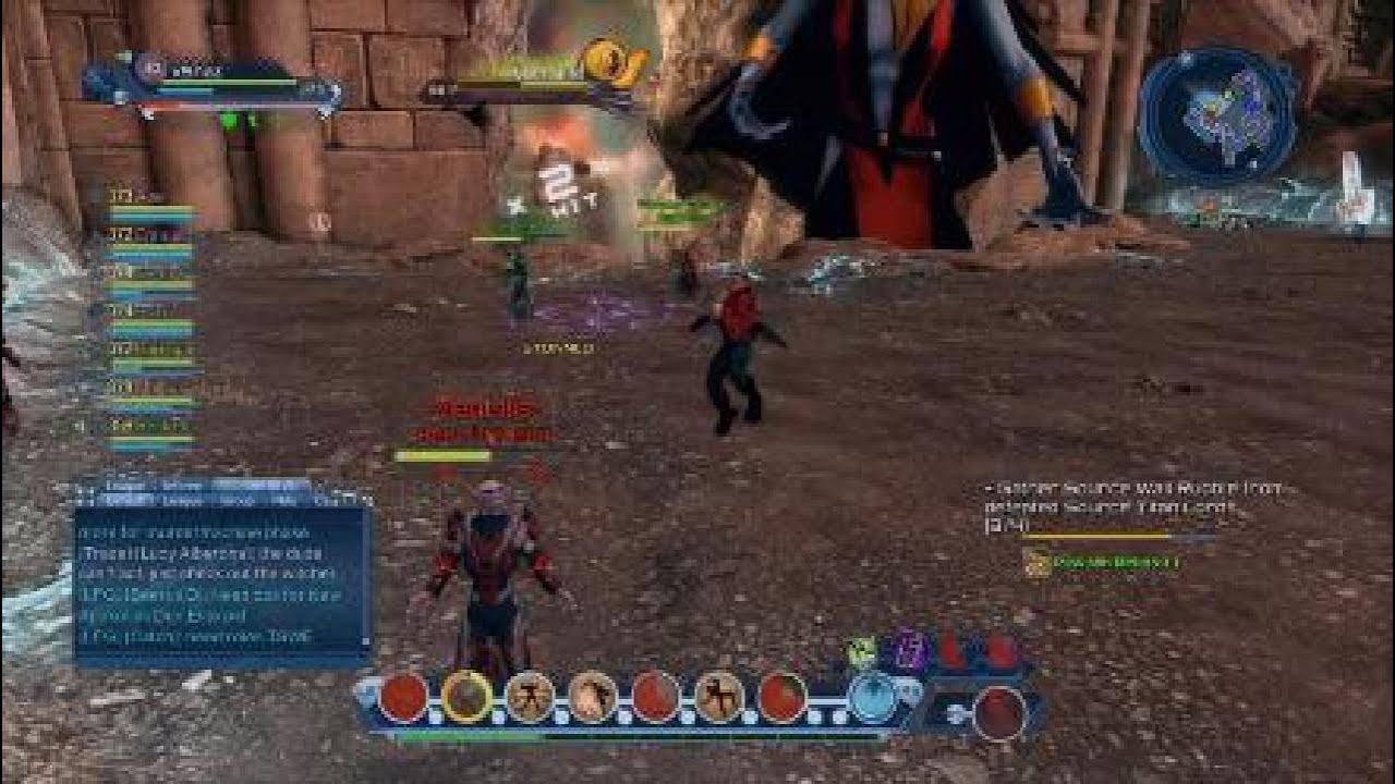 DCUO - The Source Wall (Elite) 1st Boss Earth Tank PoV @BossMons - YouTube