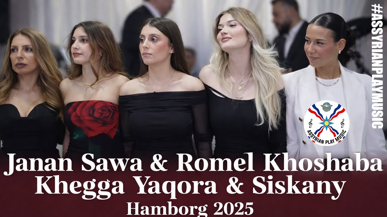 Janan Sawa & Romel Khoshaba | Khegga Yaqora & Siskany 2025 Easter Party in Hamburg - YouTube