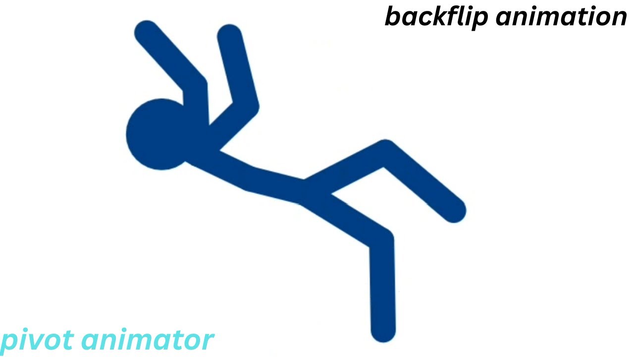 back flip animation { pivot animator } - YouTube