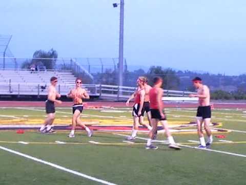 VCHS Powder Puff Football 2010: juniors cheer routine - YouTube