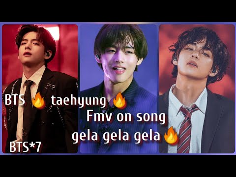 BTS🔥taehyung fmv on hindi song🔥gela gela gela ft Akshay Kumar🔥 taehyung new cool hindi fmv💜V mix fmv