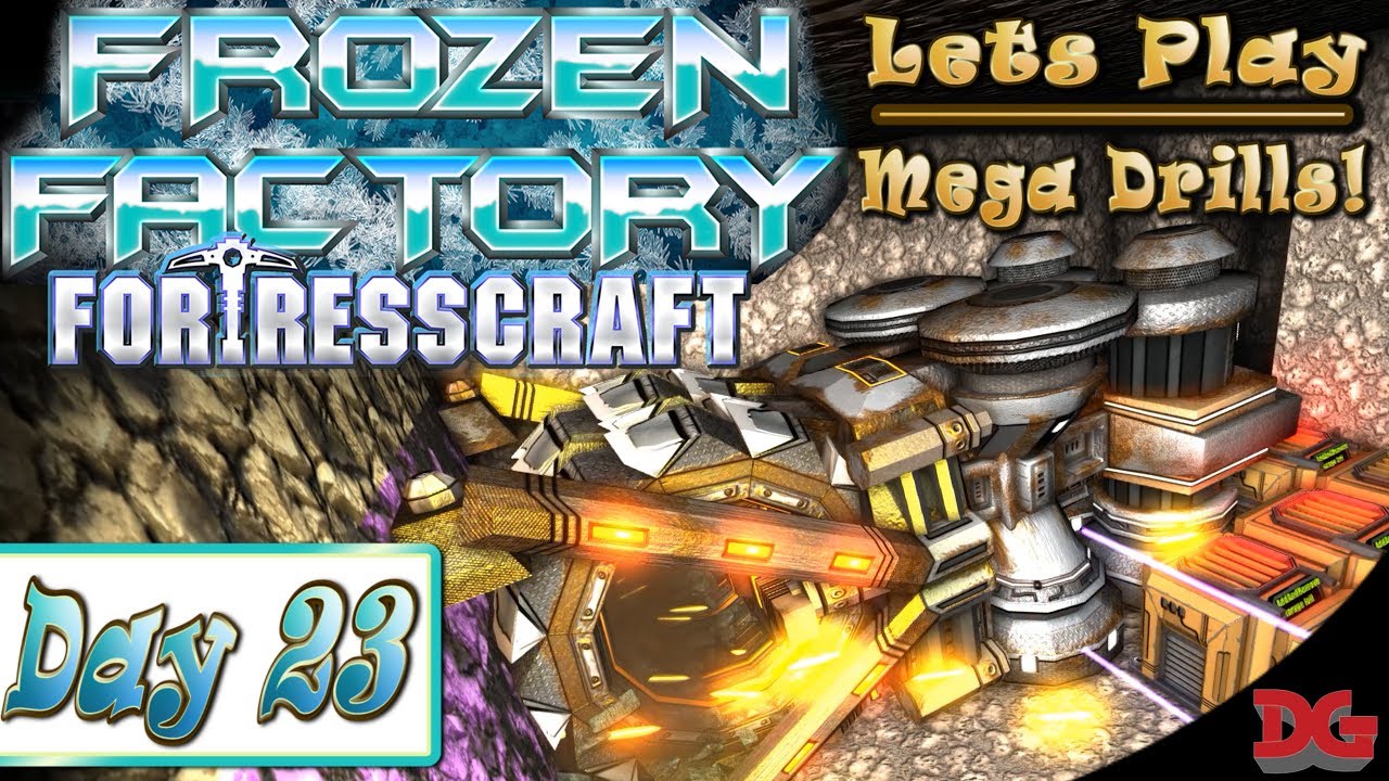 FortressCraft - Frozen Factory! Let's Play Episode 23 Massive ...