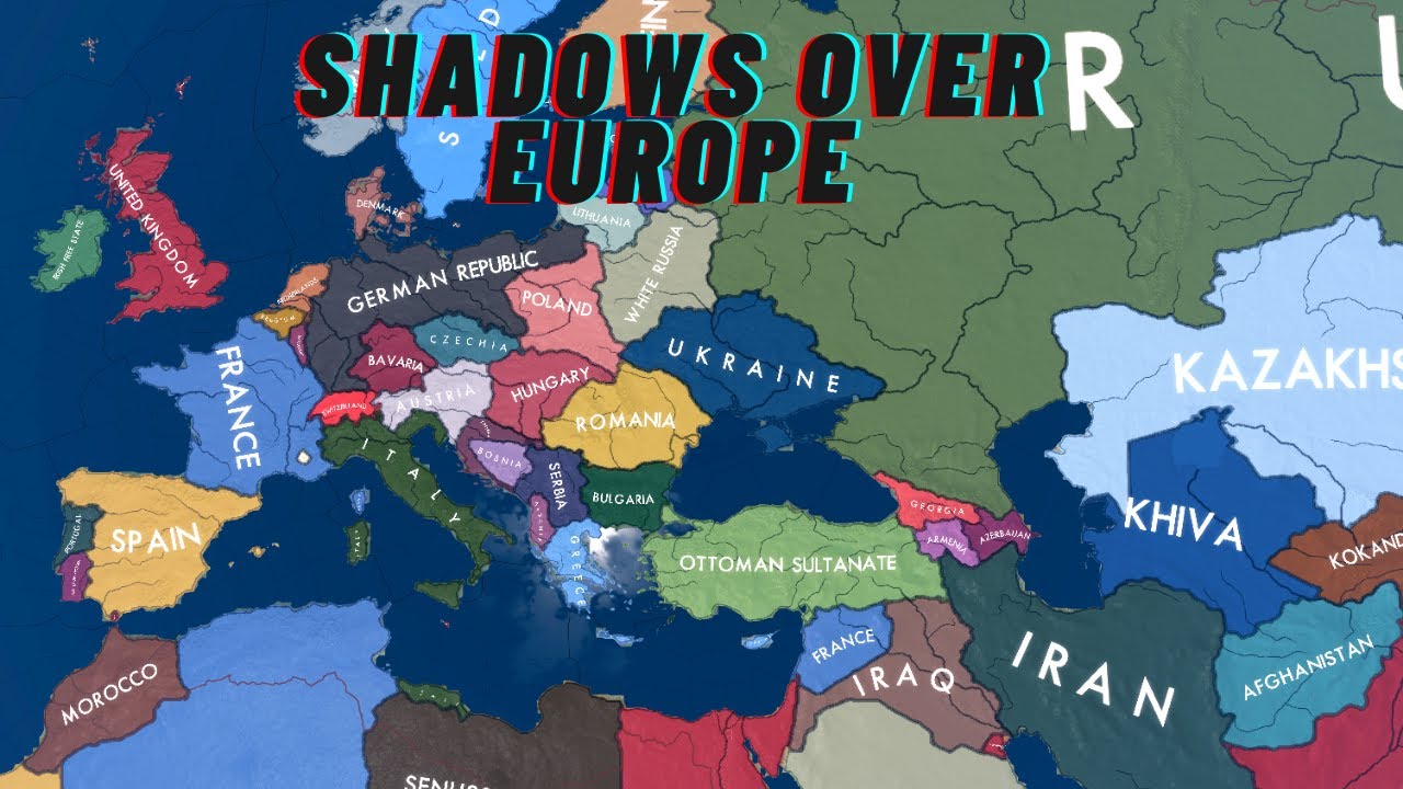 SHADOWS OVER EUROPE - HOI4 Timelapse - YouTube