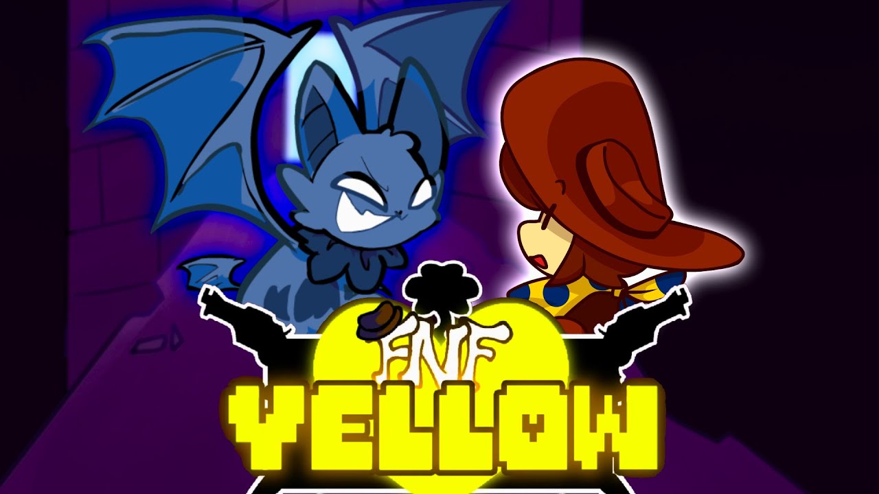 FNF: Friday Night Funkin': Yellow V1 DECIBAT EEPY - YouTube