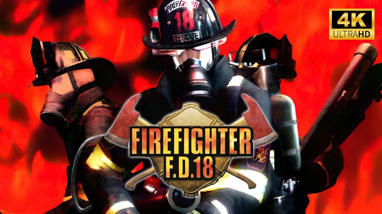 FireFighter FD 18 • 4K Gameplay • PS2 - YouTube