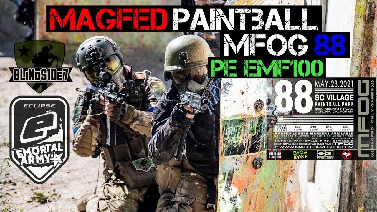 MFOG88 Magfed Paintball PE EMF100 - YouTube