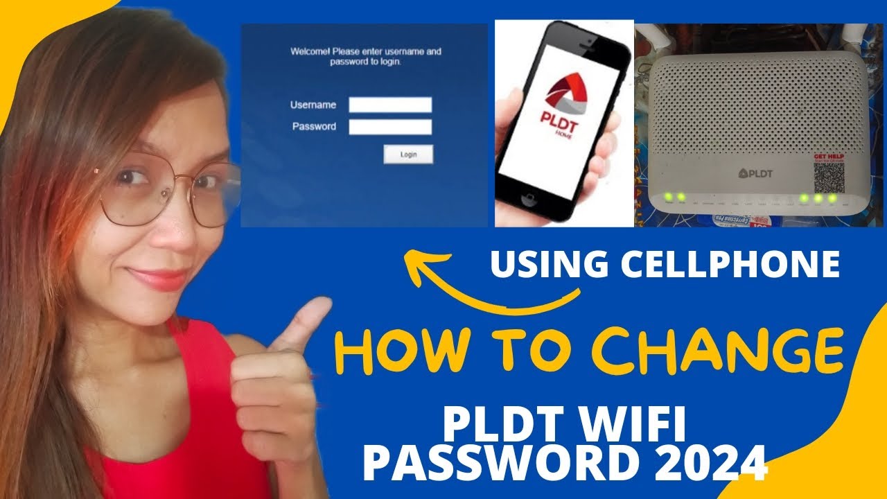 Paano Palitan Ang Wifi Password At Name Sa PLDT Home Fiber Gamit Ang ...