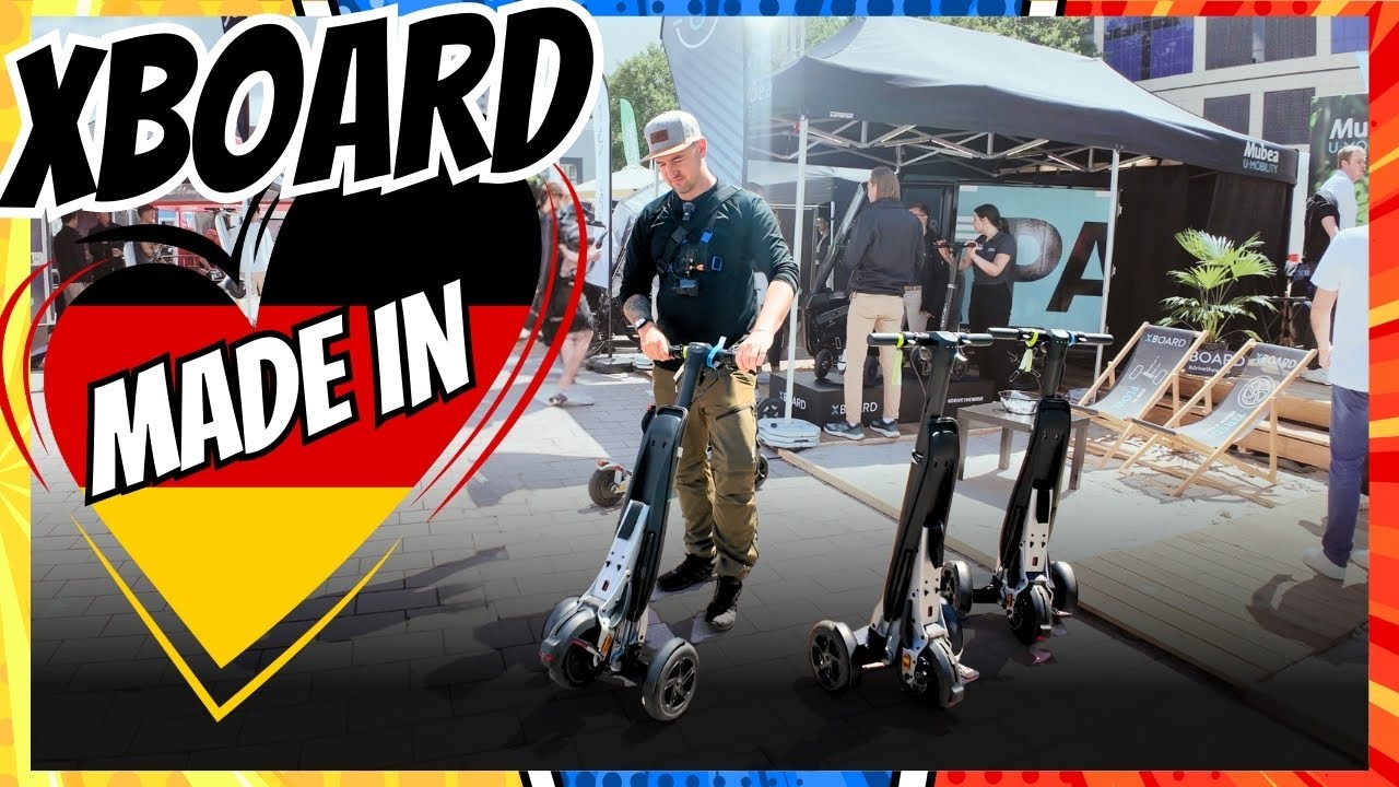 ⚡ XBOARD - MADE in GERMANY 🇩🇪 E-Scooter Neuheit aus Carbon für unter 2.000€ #xboard #scooter # ...
