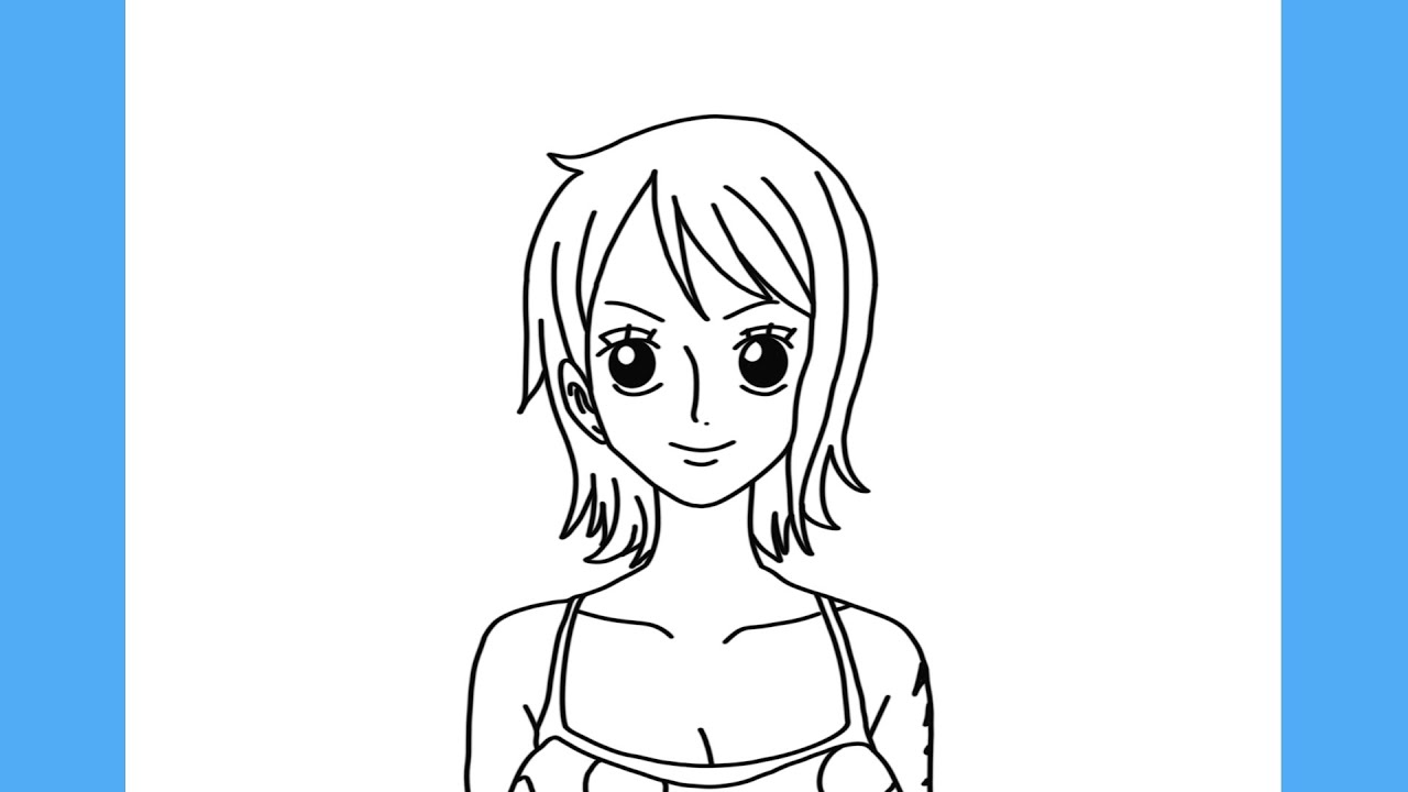 HOW TO DRAW NAMI - ONE PIECE - YouTube