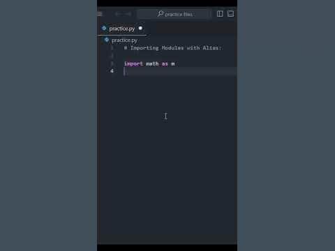 Importing Modules | #python #pythonprogramming #coding #learnpython #pythonforbeginners - YouTube