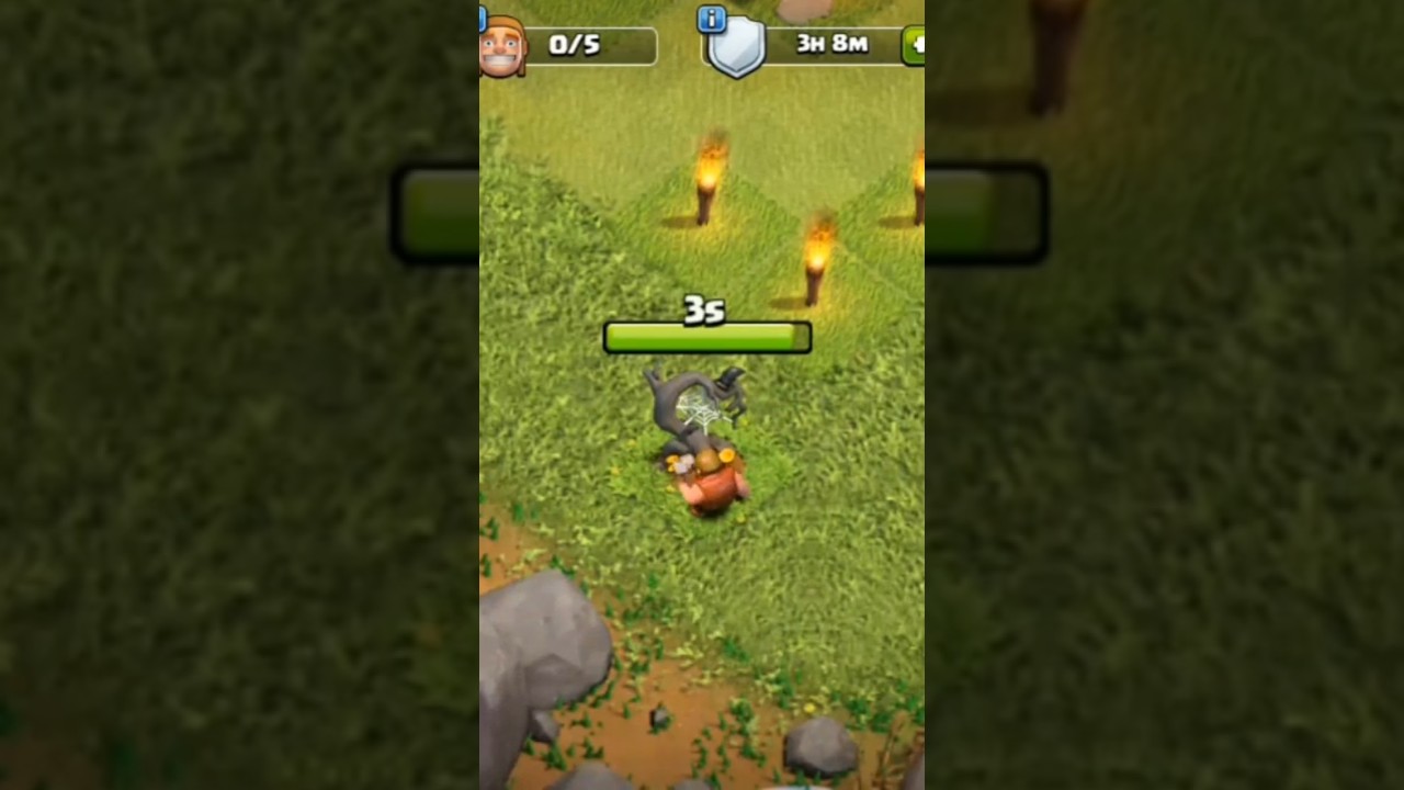 What's Inside Spooky Tree (Clash of Clans) #shorts #clashofclans - YouTube