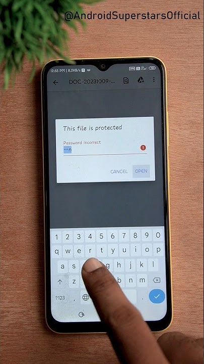 How to Send Password Protected Photos on Whatsapp #shorts - YouTube