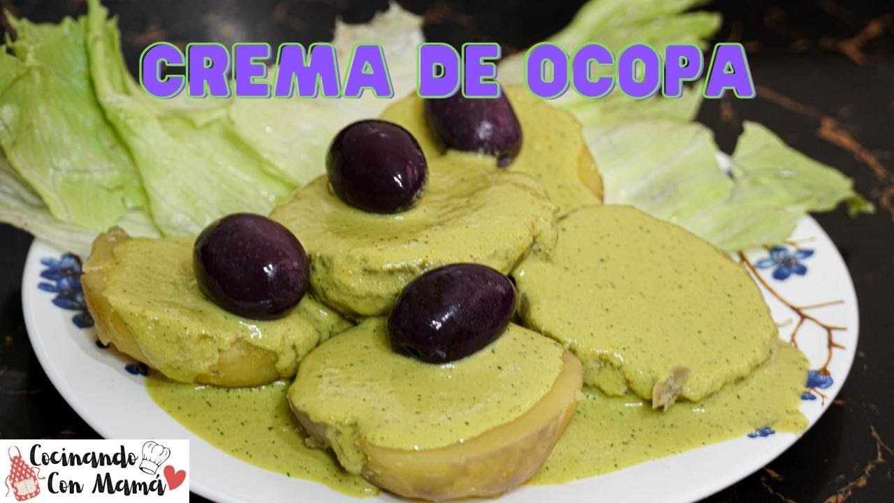 Crema de Ocopa, Receta fácil y rápida de hacer - YouTube