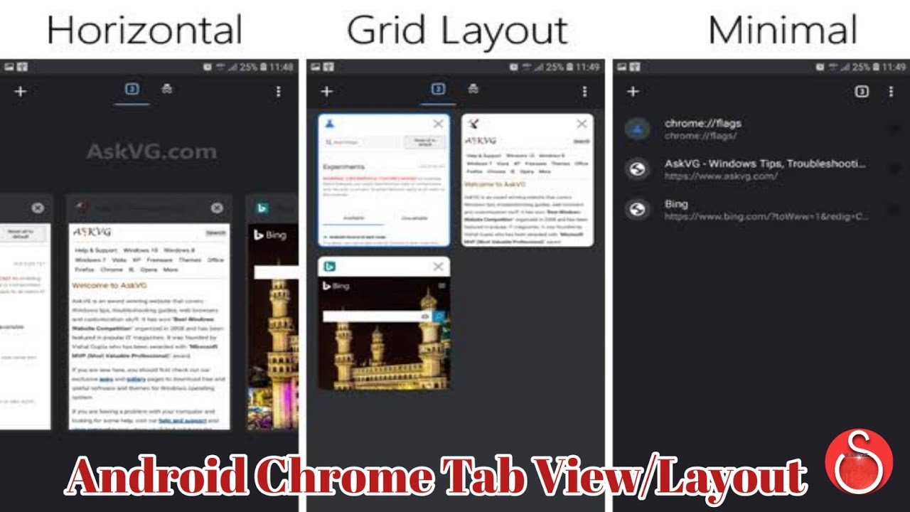 How To Change Chrome Tab View In 1 Min chrome android YouTube how-to-change-chrome-tab-view-in-1-min-chrome-android-youtube