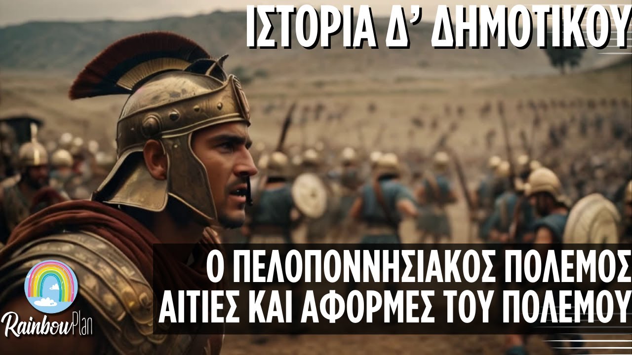 Ιστορία για παιδιά Δ' Δημοτικού - Ο ΠΕΛOΠOΝΝΗΣΙΑΚOΣ ΠOΛΕΜOΣ - Αιτίες ...