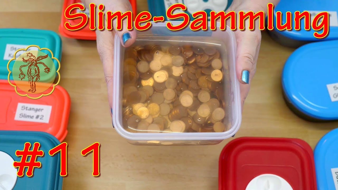 Meine Slime-Sammlung #11 - YouTube
