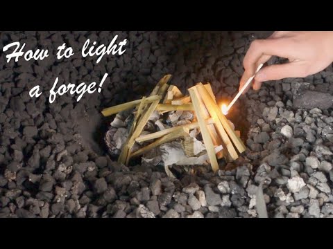 Lighting a Forge - YouTube