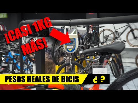 PESOS REALES DE 10 BICIS SUPER VENTAS