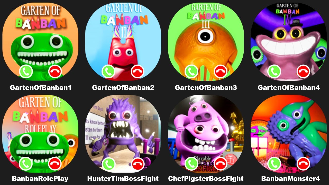 Garten Of Banban 3,Garten Of Banban 4,Garten of Banban Roblox RP,Hunter ...