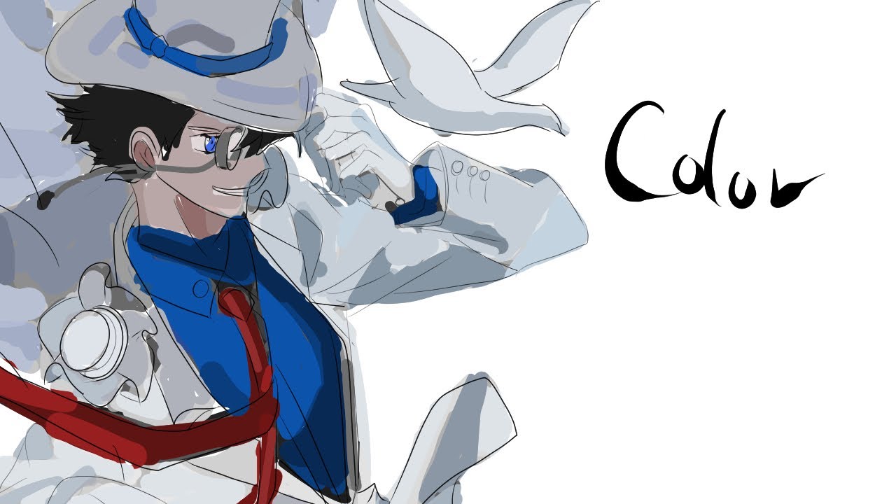 Day 463 | Daily Art : Drawing Kaito kid 1412 from Detective Conan and ...