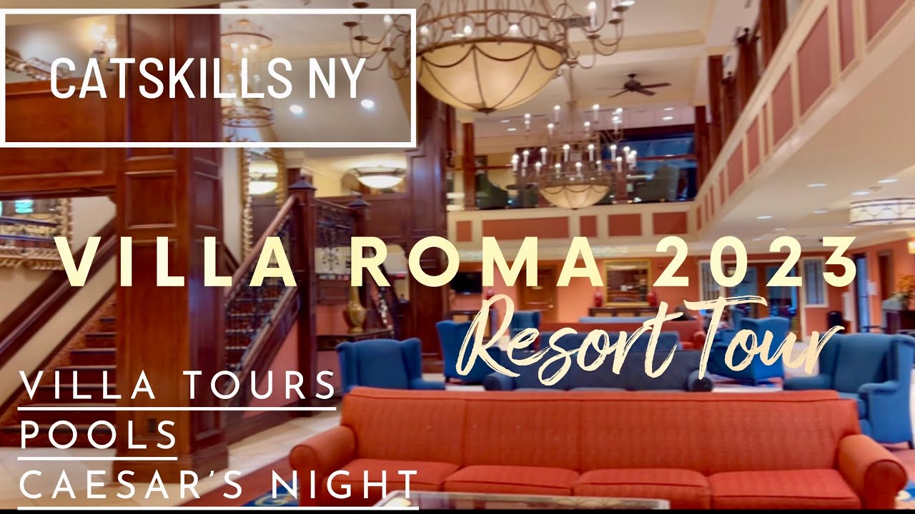 Villa Roma Catskills NY 2023 Caesar’s night - YouTube