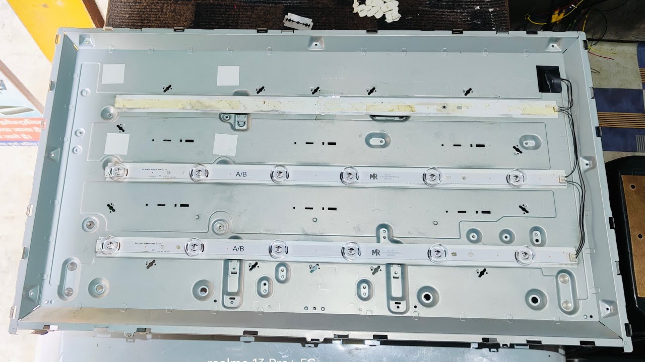 led tv backlight repair - YouTube