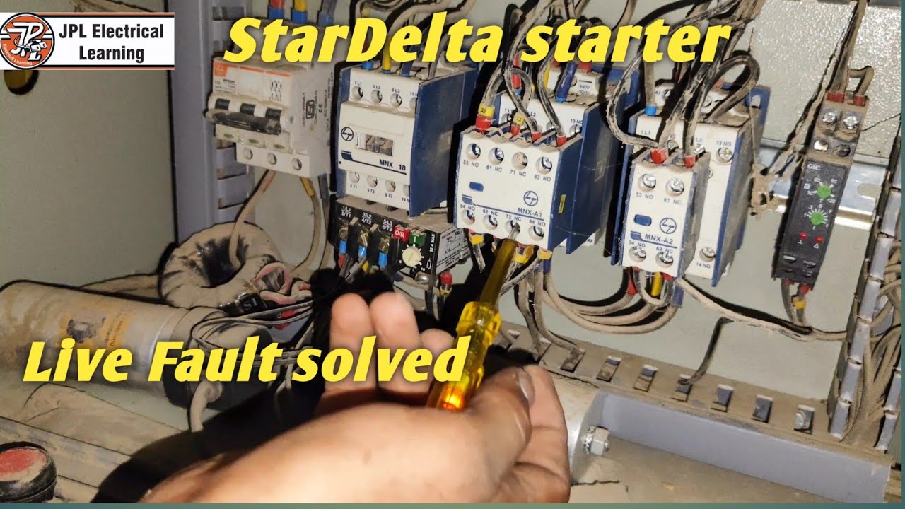 Star Delta Starter - Common Faults & Troubleshooting - YouTube