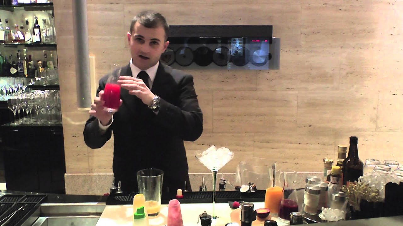 How to make the perfect...Moulin Rouge Cocktail? - YouTube