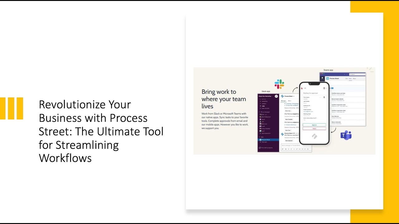Revolutionize Your Business with Process Street: The Ultimate Tool for ...
