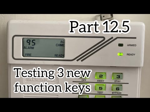 Powering on the Ademco Vista 10SE Panel Part 12.5 - YouTube