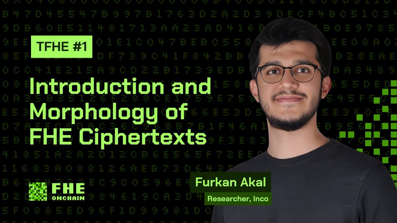 Introduction and Morphology of FHE Ciphertexts | TFHE #1 - YouTube