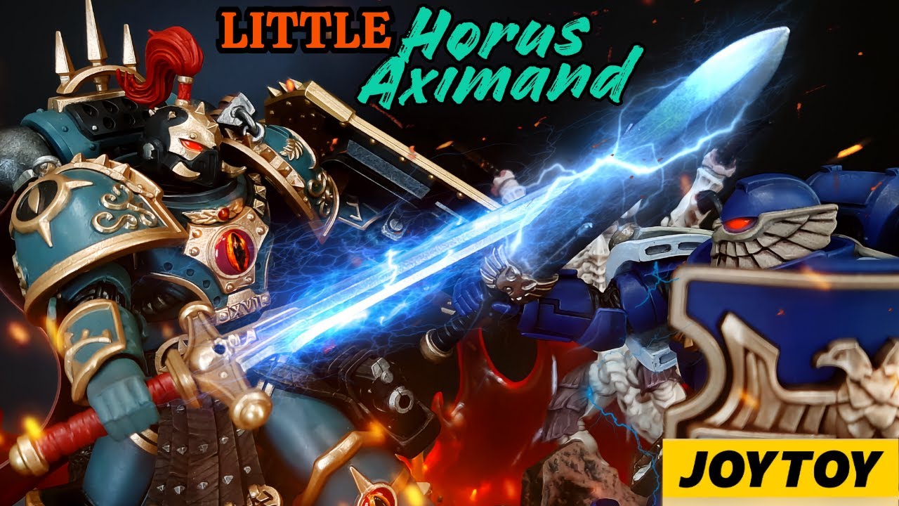 Unboxing Little Horus Aximand NEW JOYTOY Warhammer 40K - YouTube