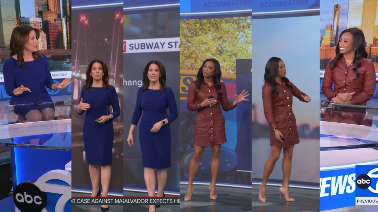 Brittany Bell and Heather O'Rourke for ABC7 News with the Weather ...