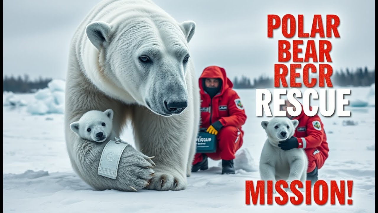 Polar Bear Rescue Mission in the Arctic Wilderness - YouTube