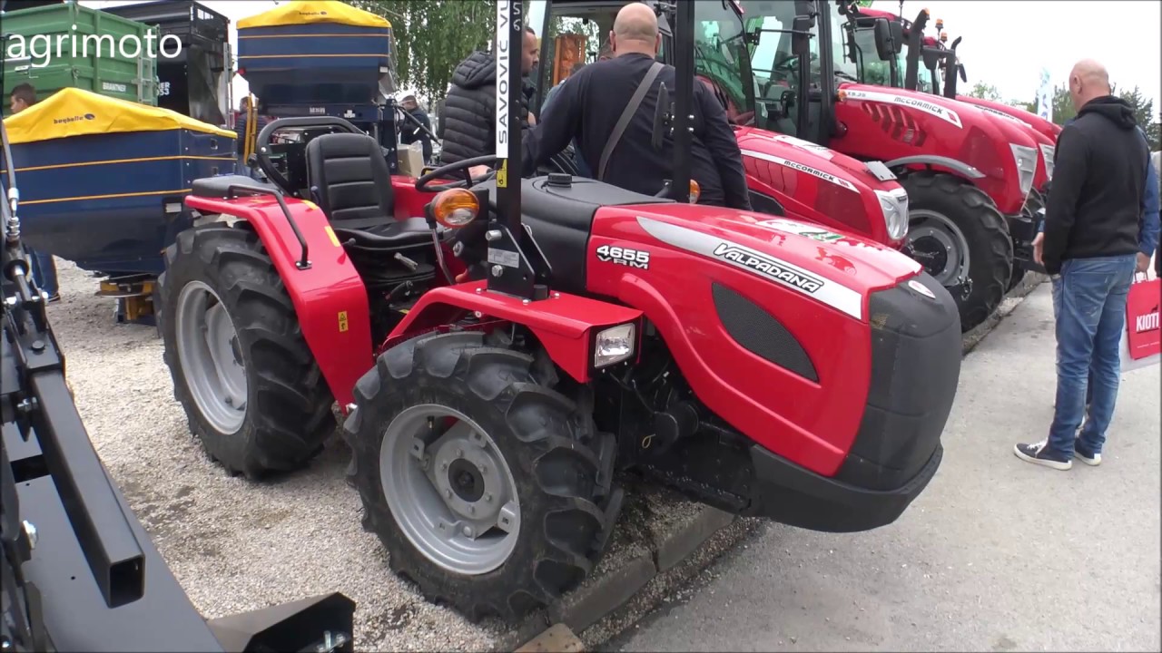 The 2020 VALPADANA 4655VRM tractor - YouTube