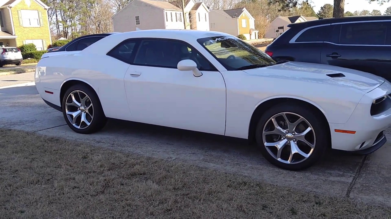 2016 Dodge Challenger SXT+ V6 random thoughts - YouTube