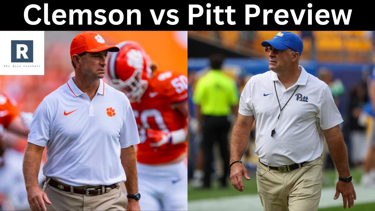 Clemson vs Pitt Game Preview | College Football Picks and Predictions ...