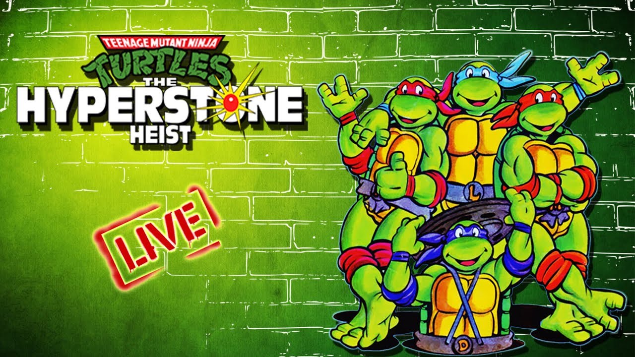 Teenage Mutant Ninja Turtles - The Hyperstone Heist - Mega Drive (LIVE ...